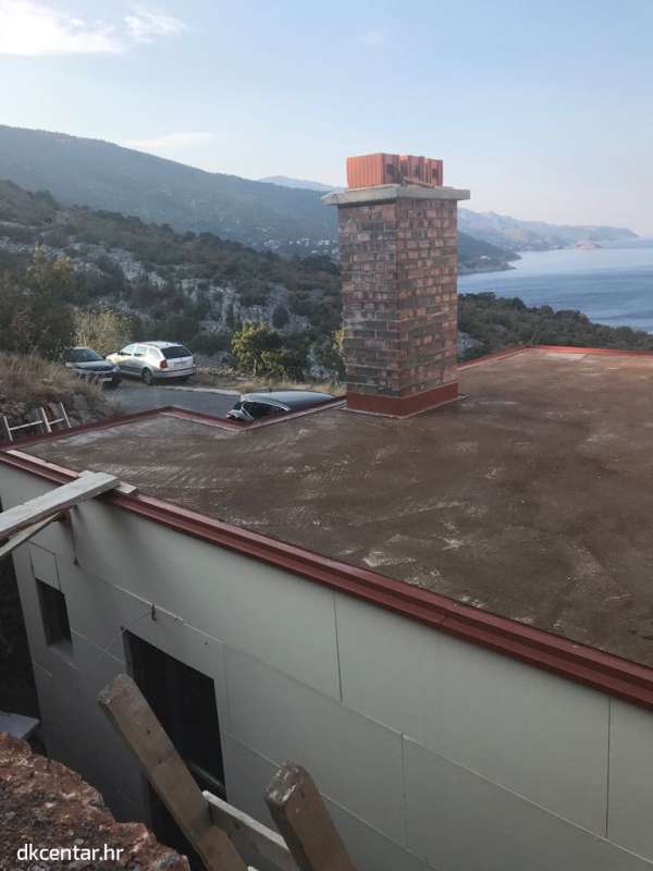 Termo i Hidro Izolacija Terase Tekućim Plutom na Obiteljskoj kući u ...