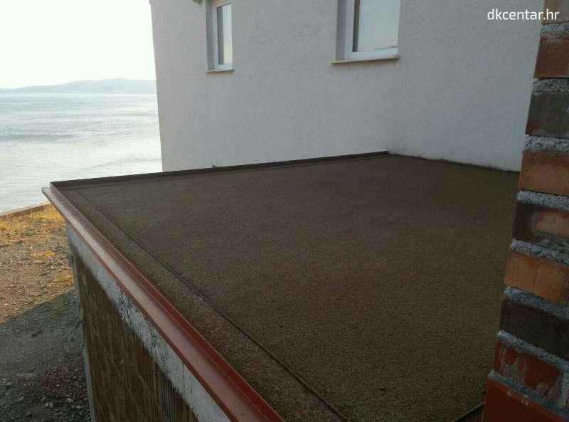 Termo i Hidro Izolacija Terase Tekućim Plutom na Obiteljskoj kući u ...